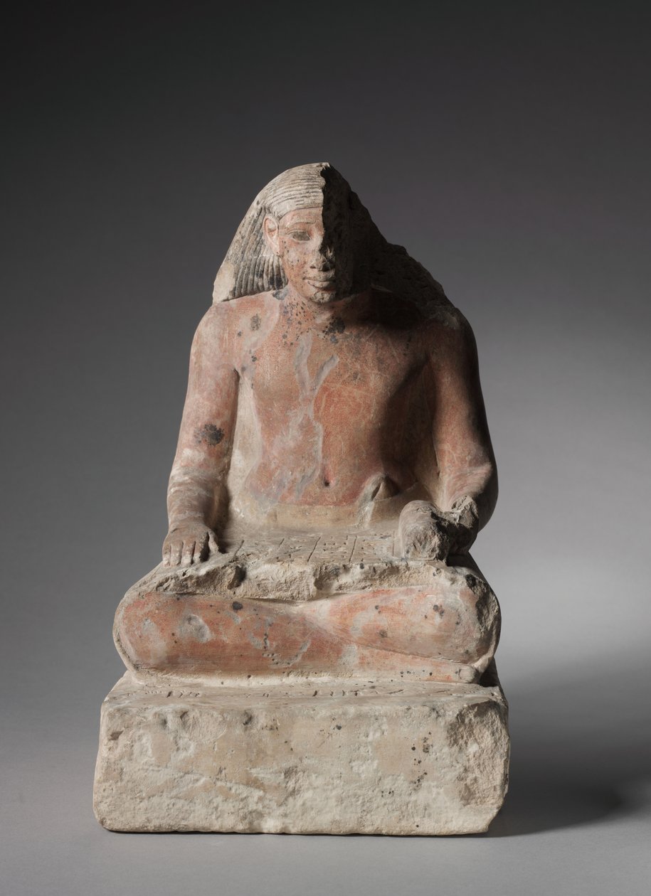 Seated Scribe The Seated Scribe Ancient Egyptian Scribe Statue