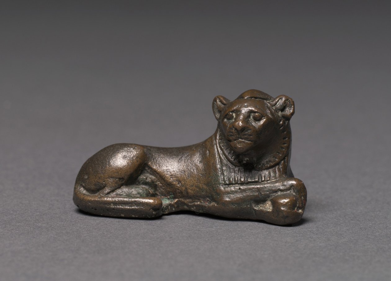 Weight in the Form of a Lion by Egyptian 18th Dynasty