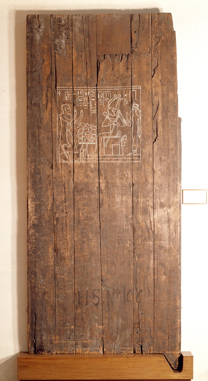 Wooden Door from the Tomb of Khonsuhotep, New Kingdom, c.1285 BC