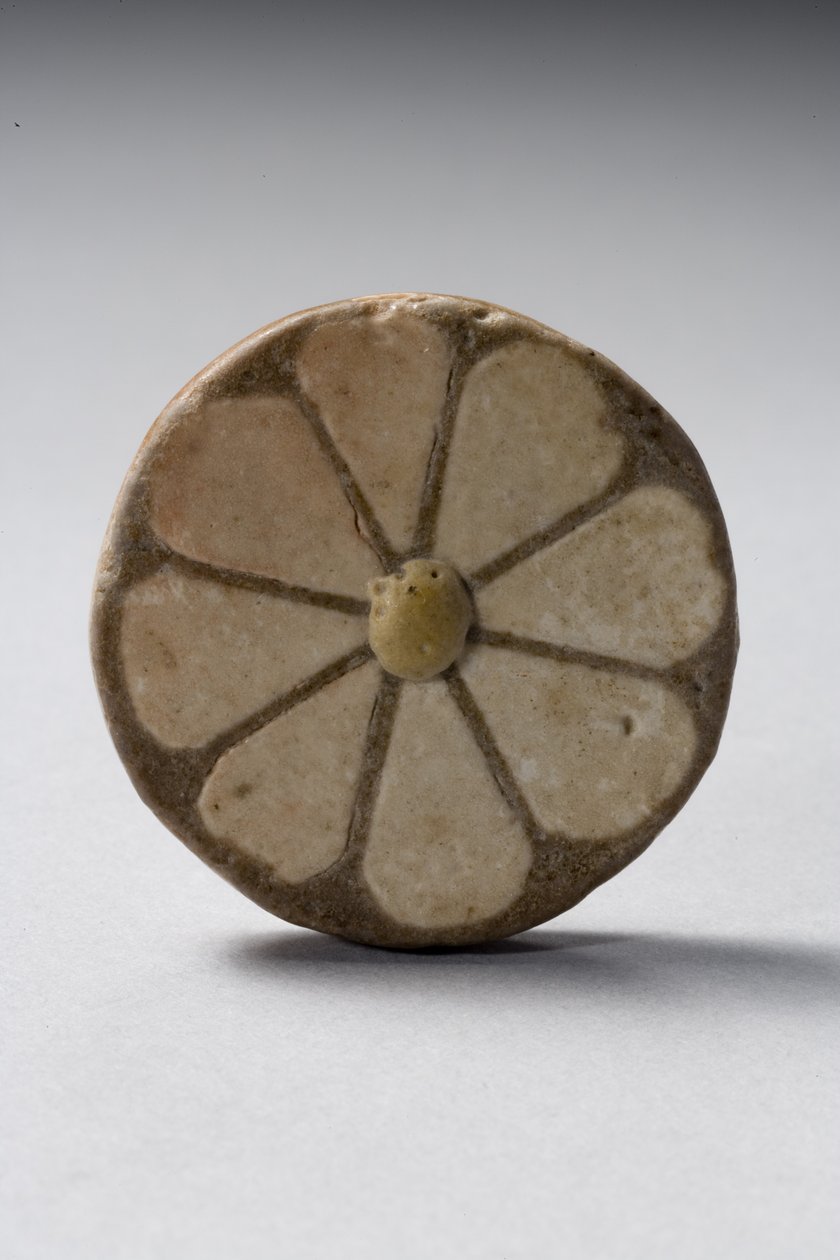 Floral Inlay, New Kingdom, Reign of Ramesses III, 1184-53 BC