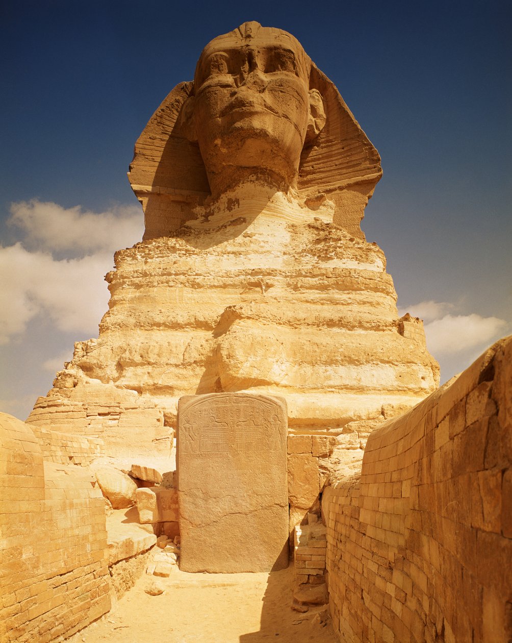 The Sphinx, dating from the reign of King Chephren, Old Kingdom and the ...