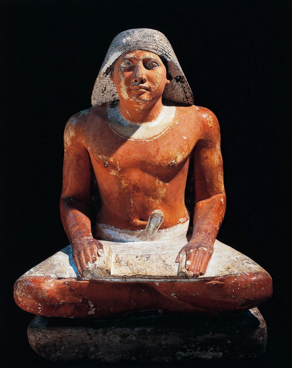 Statue of a Seated Scribe from the Necropolis of Saqqara, 5th Dynasty ...