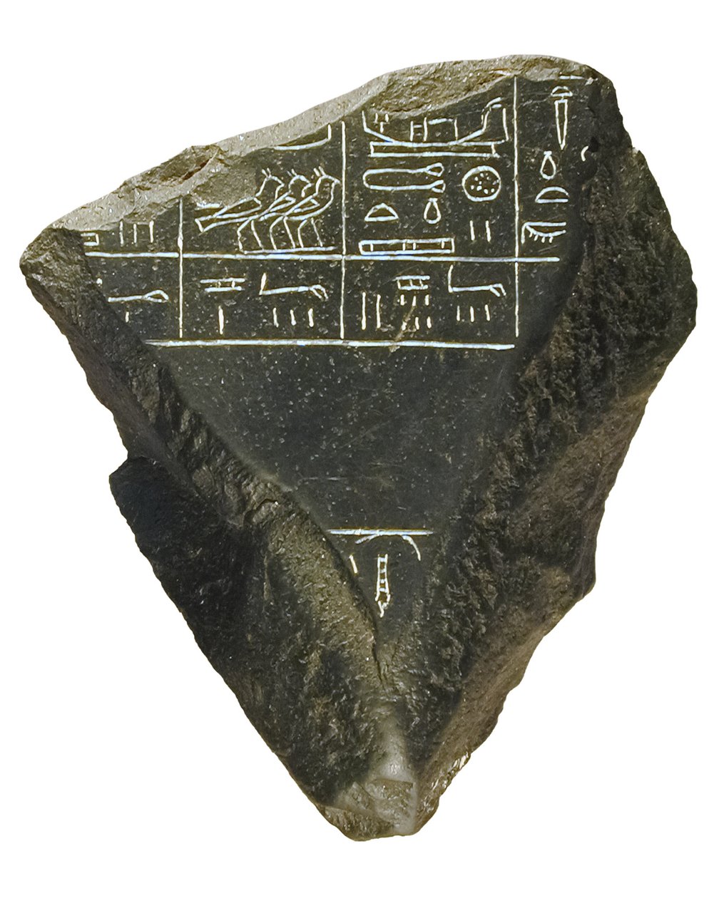 Fragment of the Palermo Stone by Egyptian 5th Dynasty