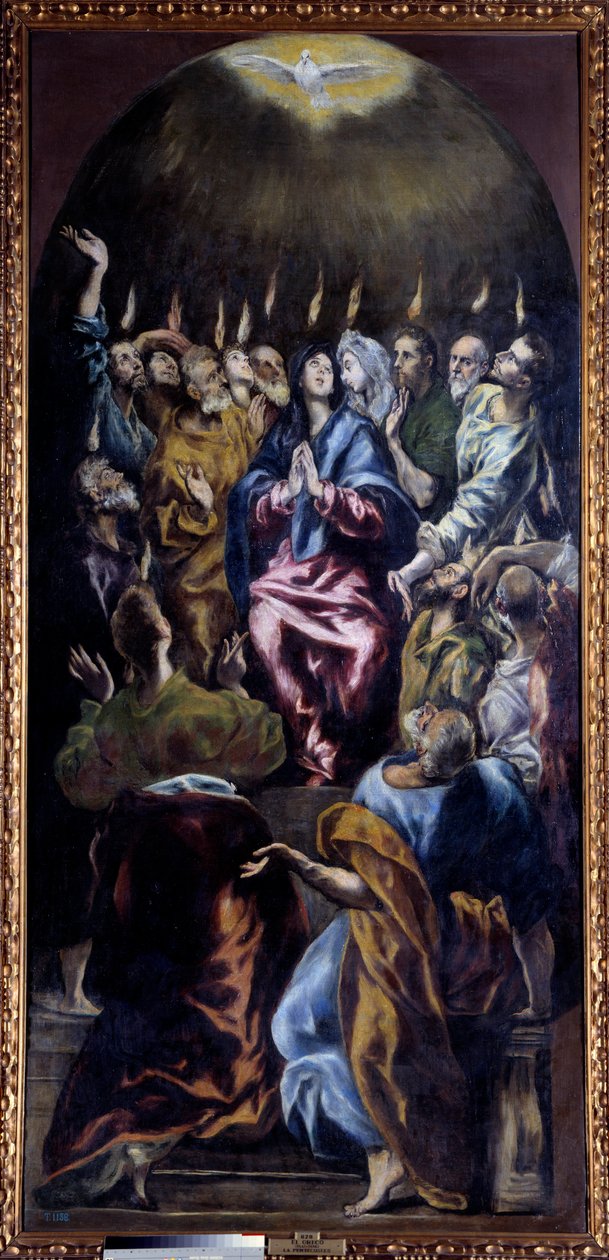The Pentecost by El Greco: Premium art reproduction