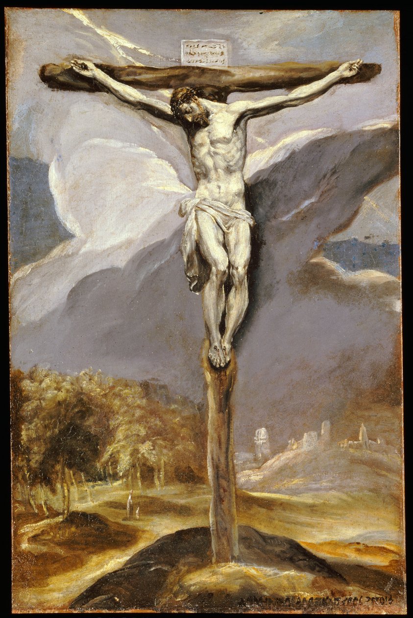 El Greco Christ On The Cross Paint By Numbers For Adult Kits Christ On