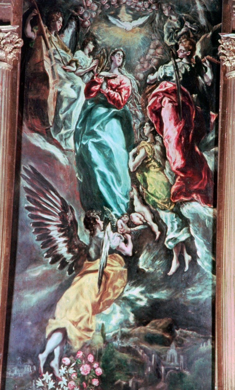 The Assumption of the Virgin, c1613 by El Greco
