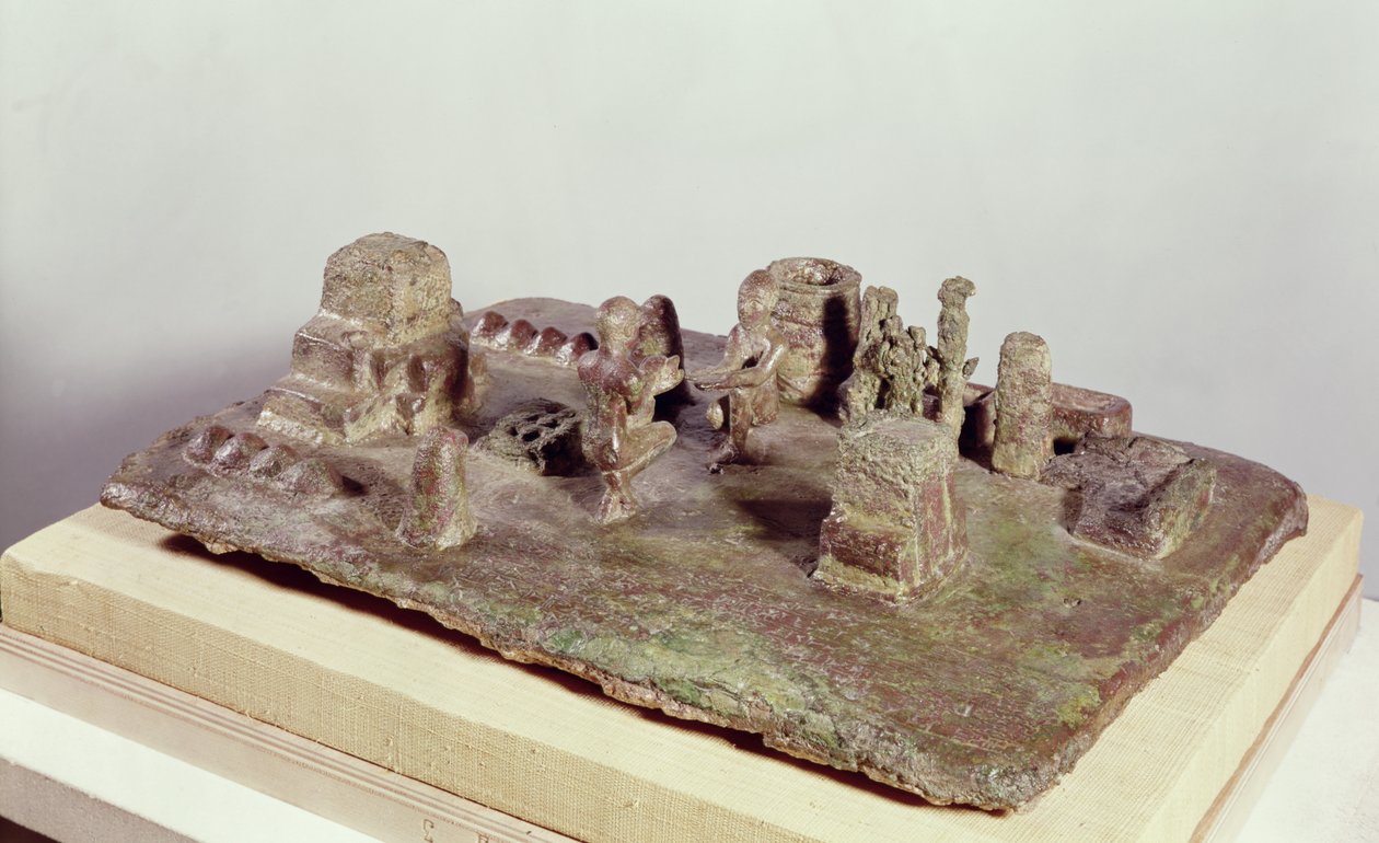 Model of the 'Sit Shamsi' Ceremony, from Susa, c.1150 BC