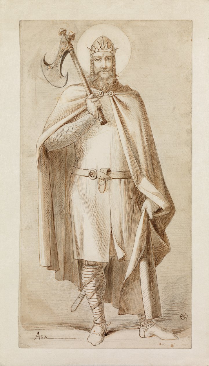 King Asa of Judah by Eleanor Vere Boyle: Fine art print