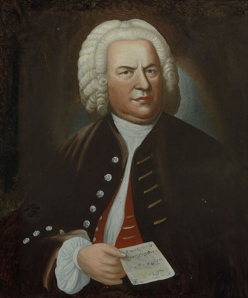 Portrait of Johann Sebastian Bach, Mid of the 18th Century