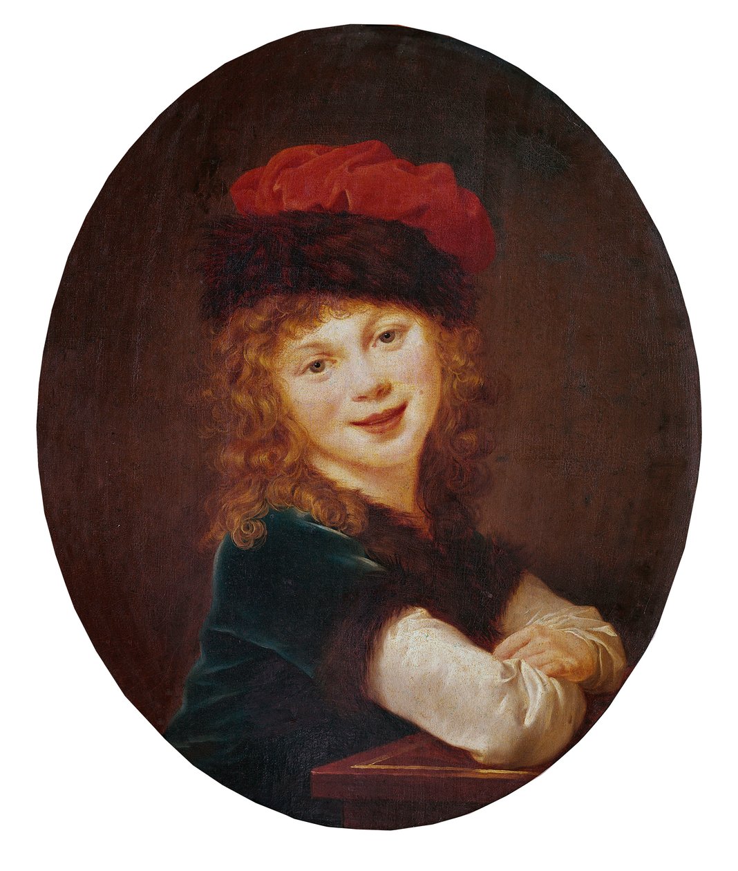 Portrait of Julie Lebrun by Elisabeth Louise Vigee-Lebrun