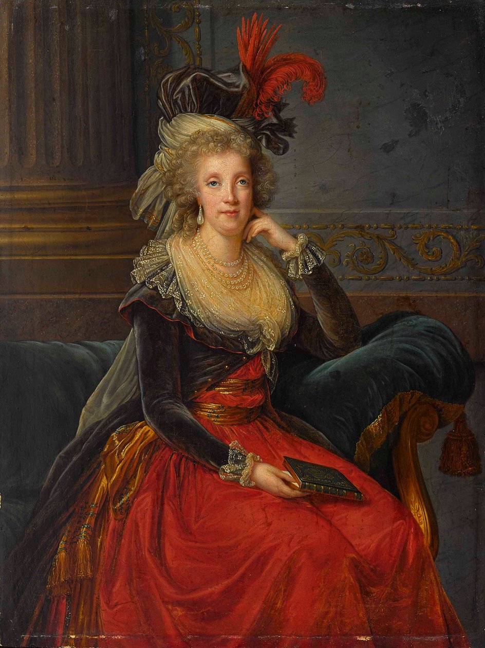 Portrait of Maria Carolina of Austria 1752-1814
