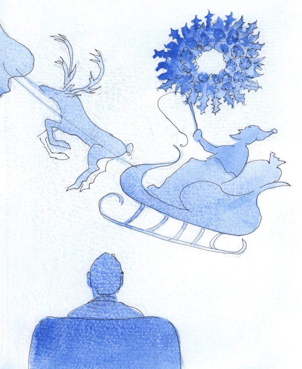 The Meaning of Christmas: The Lord pictured a gigantic foliage wreath ...