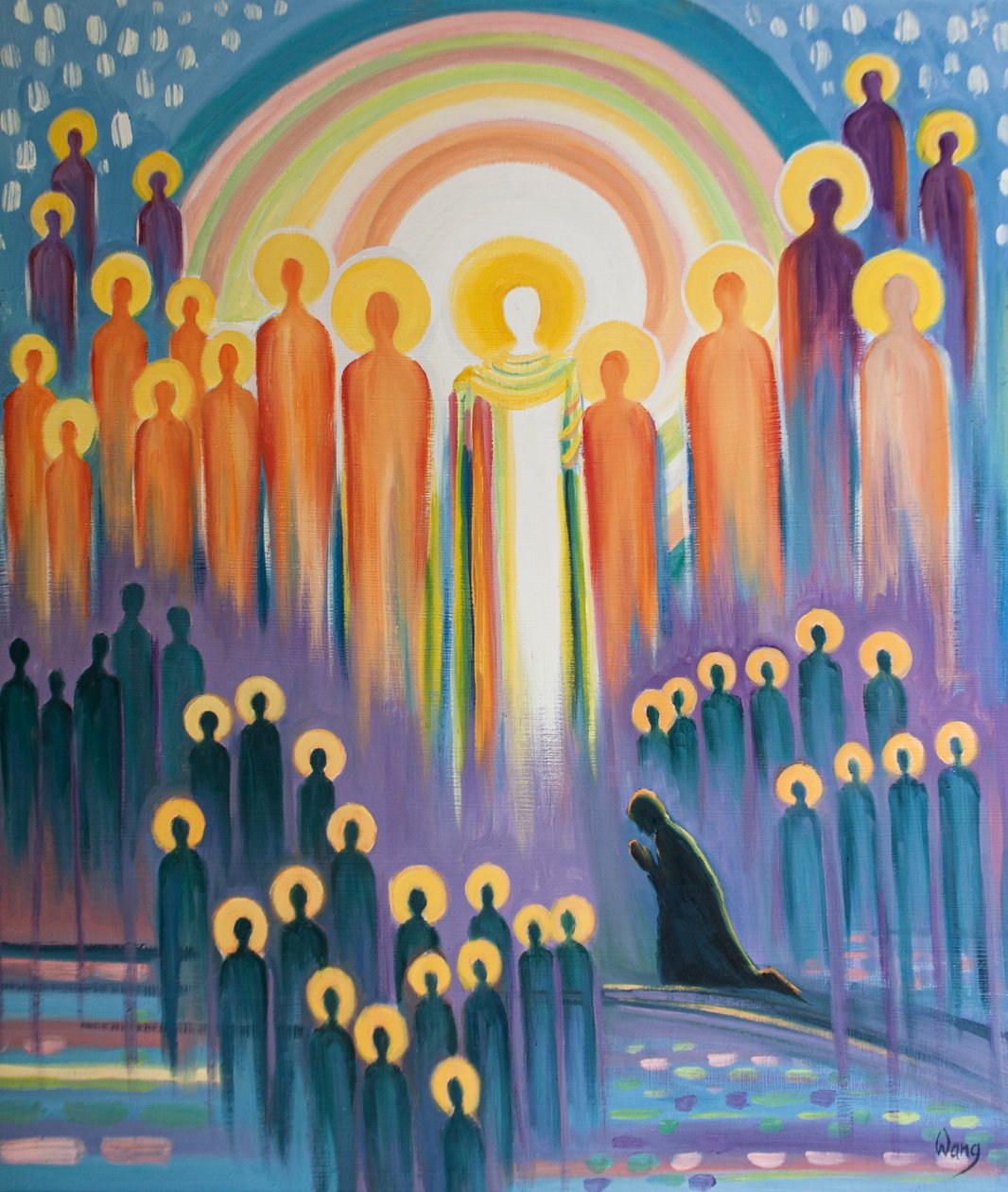 When we pray at Mass we are united with Christ in Glory and with the ...