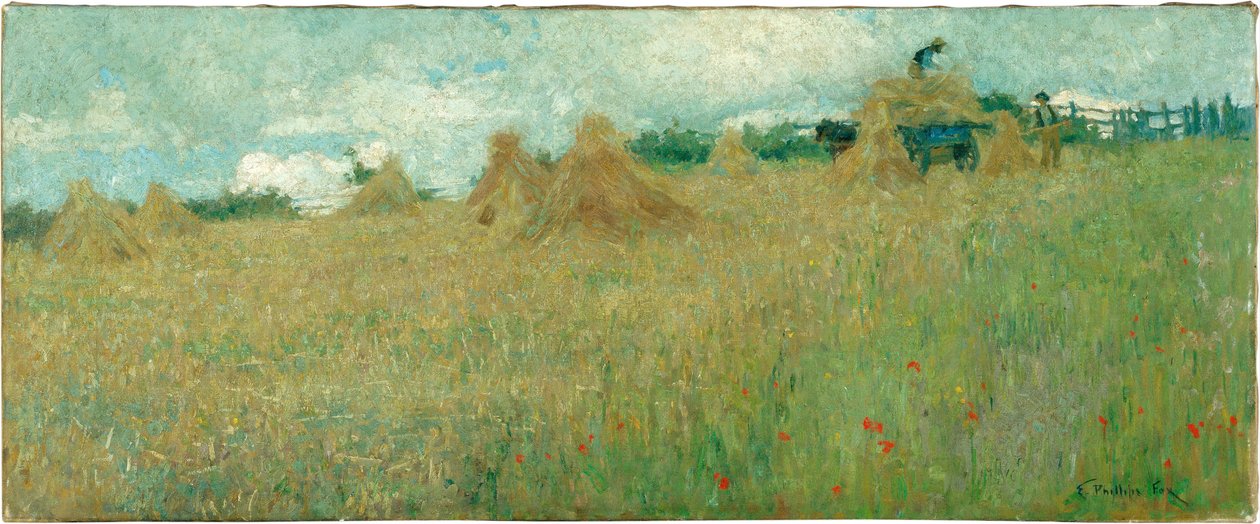 The Cornfield by Emanuel Phillips Fox: Buy fine art print