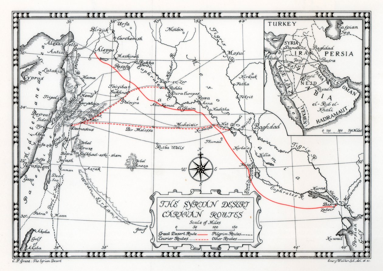 Caravan, Courier and Pilgrim Routes in the Syrian Desert