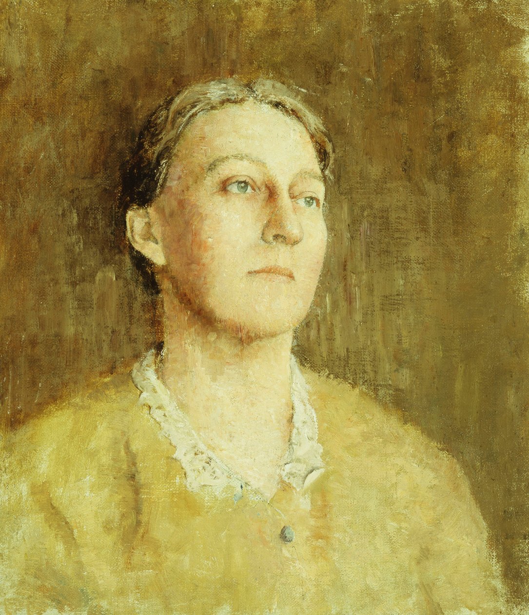 Portrait of the Artist's Wife by Emil Carlsen