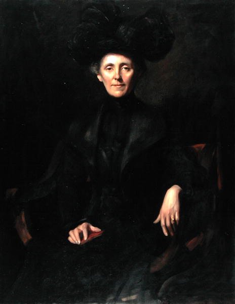 Lady in Black by Emil Fuchs: High-quality fine art print