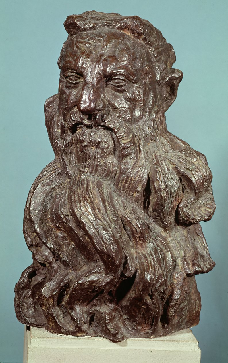 Bust of Auguste Rodin by Emile-Antoine Bourdelle