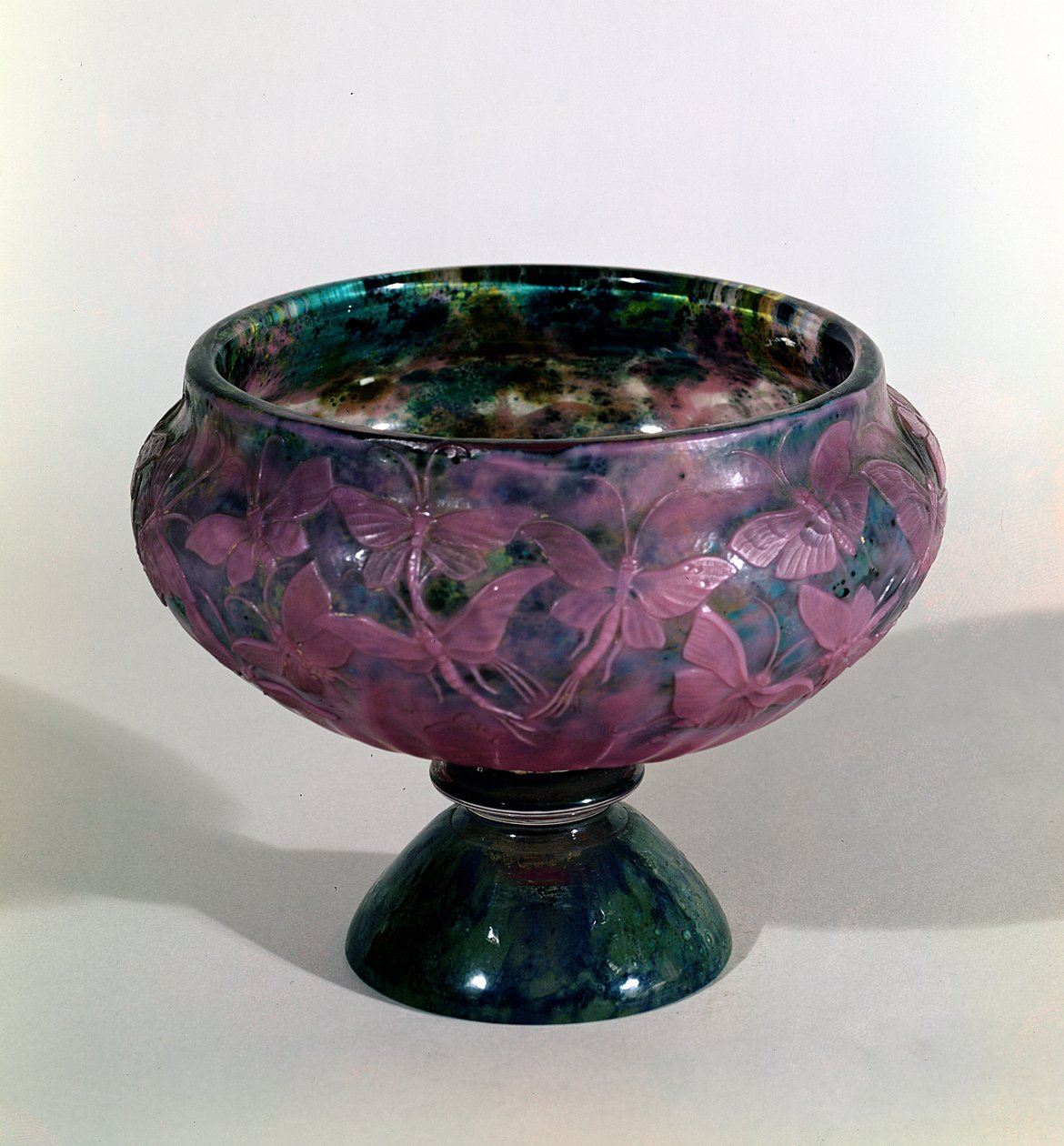 Cup Decorated with Butterflies and Winged Insects, Nancy, 1889