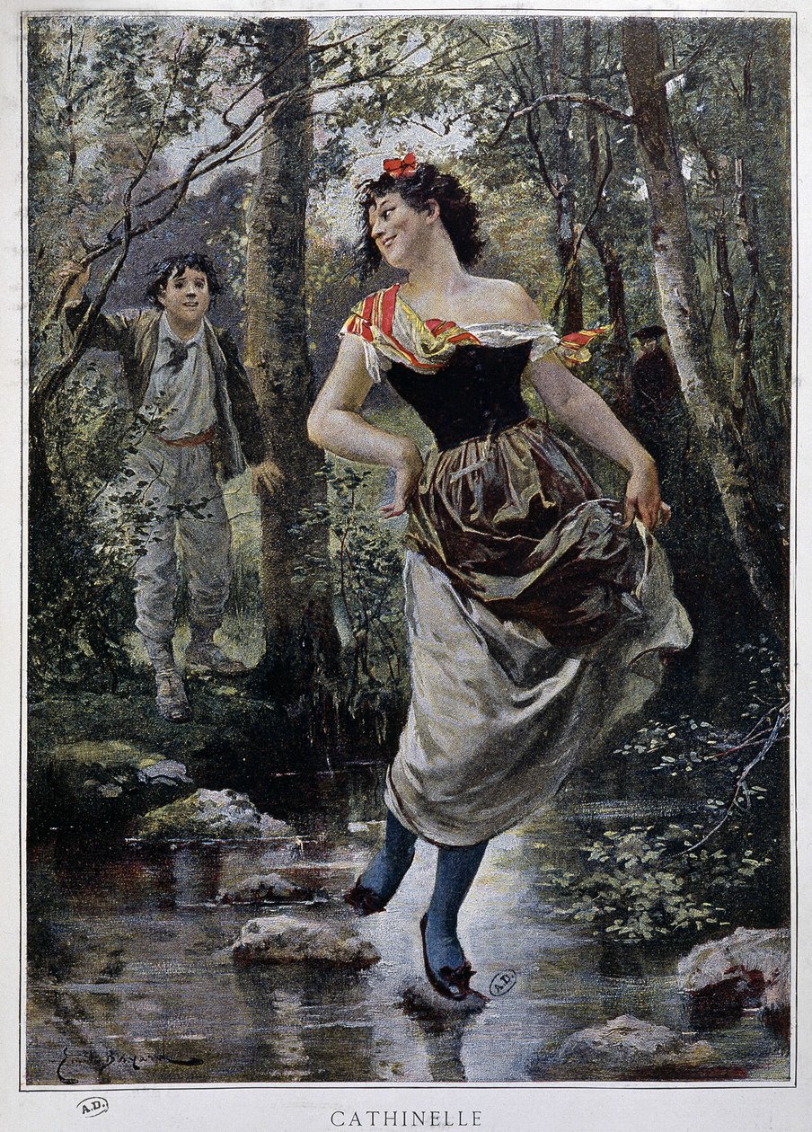 Cathinelle by Emile Antoine Bayard: Buy fine art print