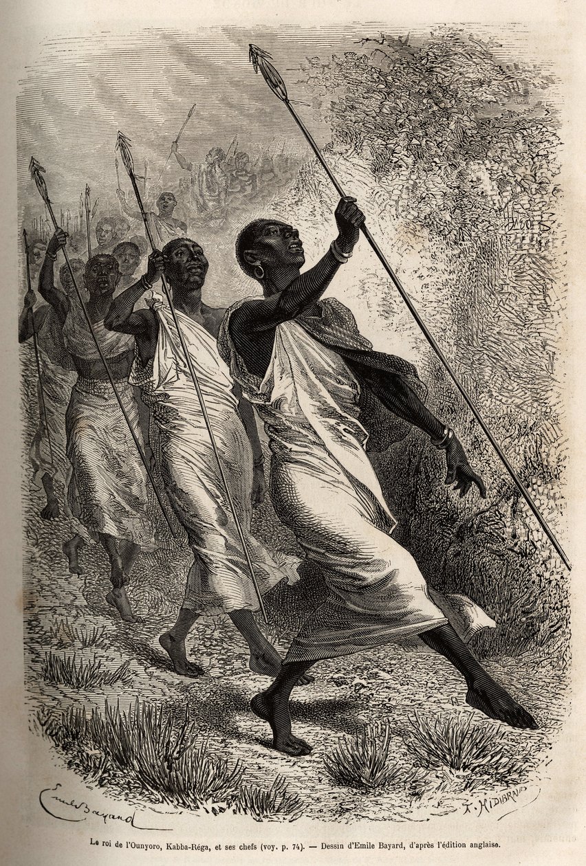 The Arrival of Kabba Rega to Sir Baker's Camp