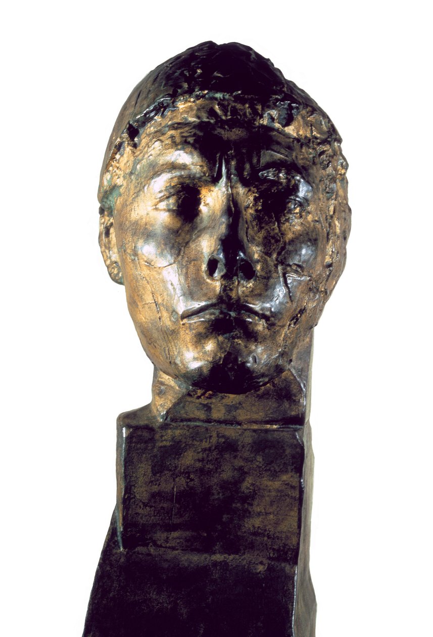 Head of Apollo by Emile-Antoine Bourdelle: Fine art print