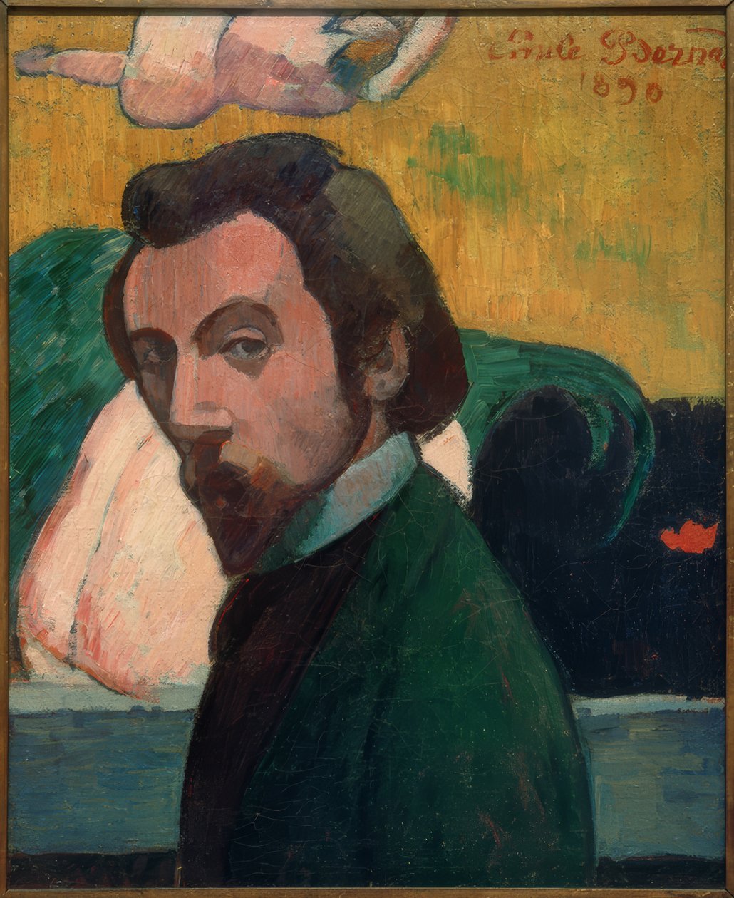 Self-Portrait Emile Bernard, 1890 by Emile Bernard