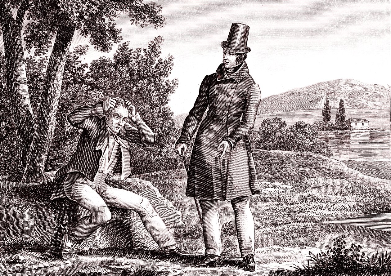 The miser loses his treasure, Fable by La Fontaine