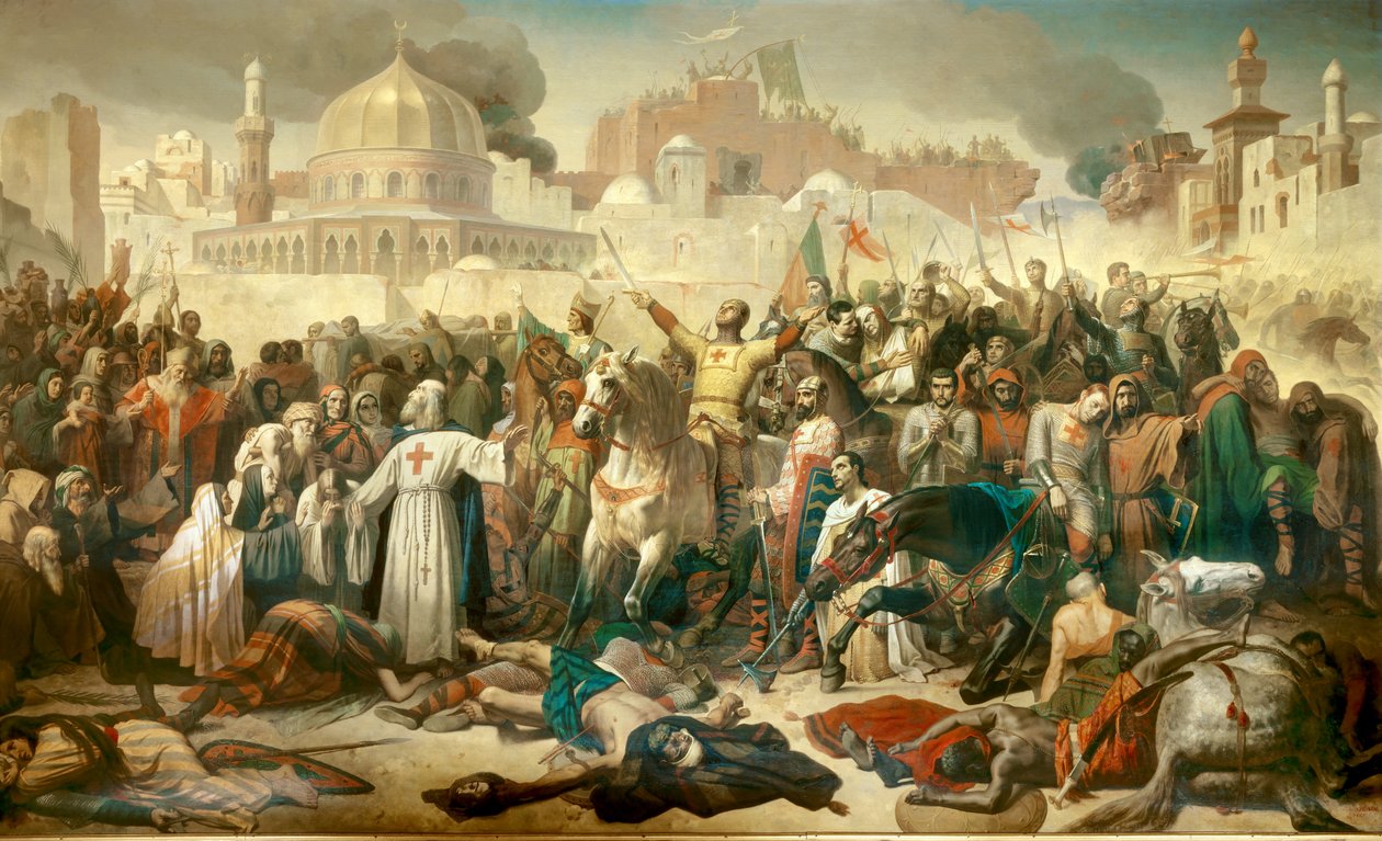 First Crusade: Taking of Jerusalem by the Crusaders