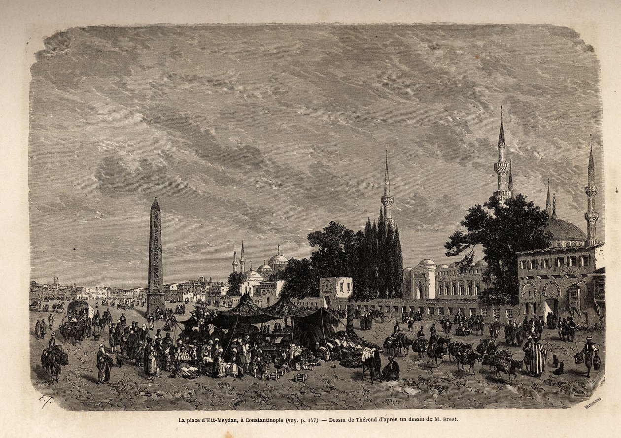 The Square of Ett Meydan, Constantinople