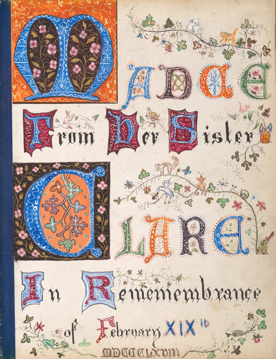 The Harvey Album, 1868. by Emily Clare Harvey