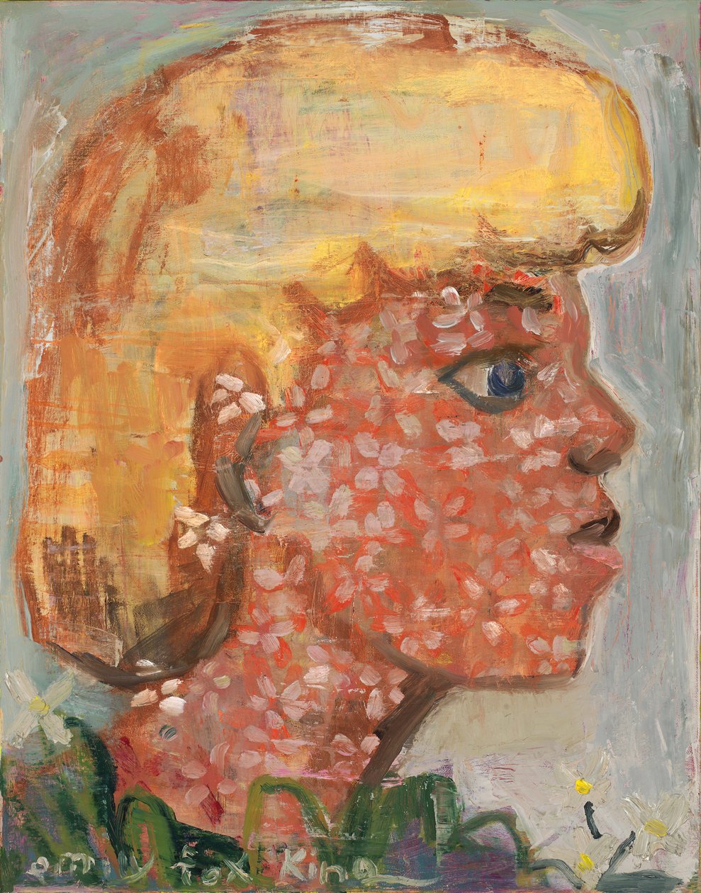 Flowering Youth, 2024 by Emily Fox King: Fine art print