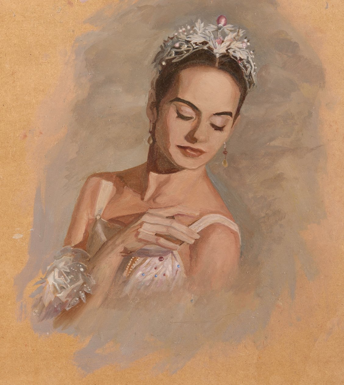 Portrait of a Snow Fairy, 2024 by Emma Kennaway