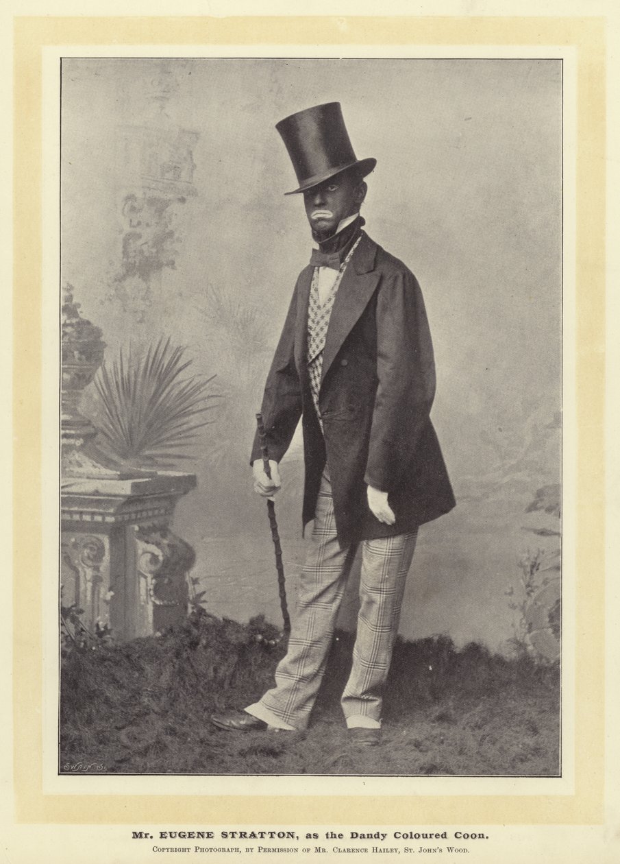 Mr Eugene Stratton as the Dandy Coloured Coon