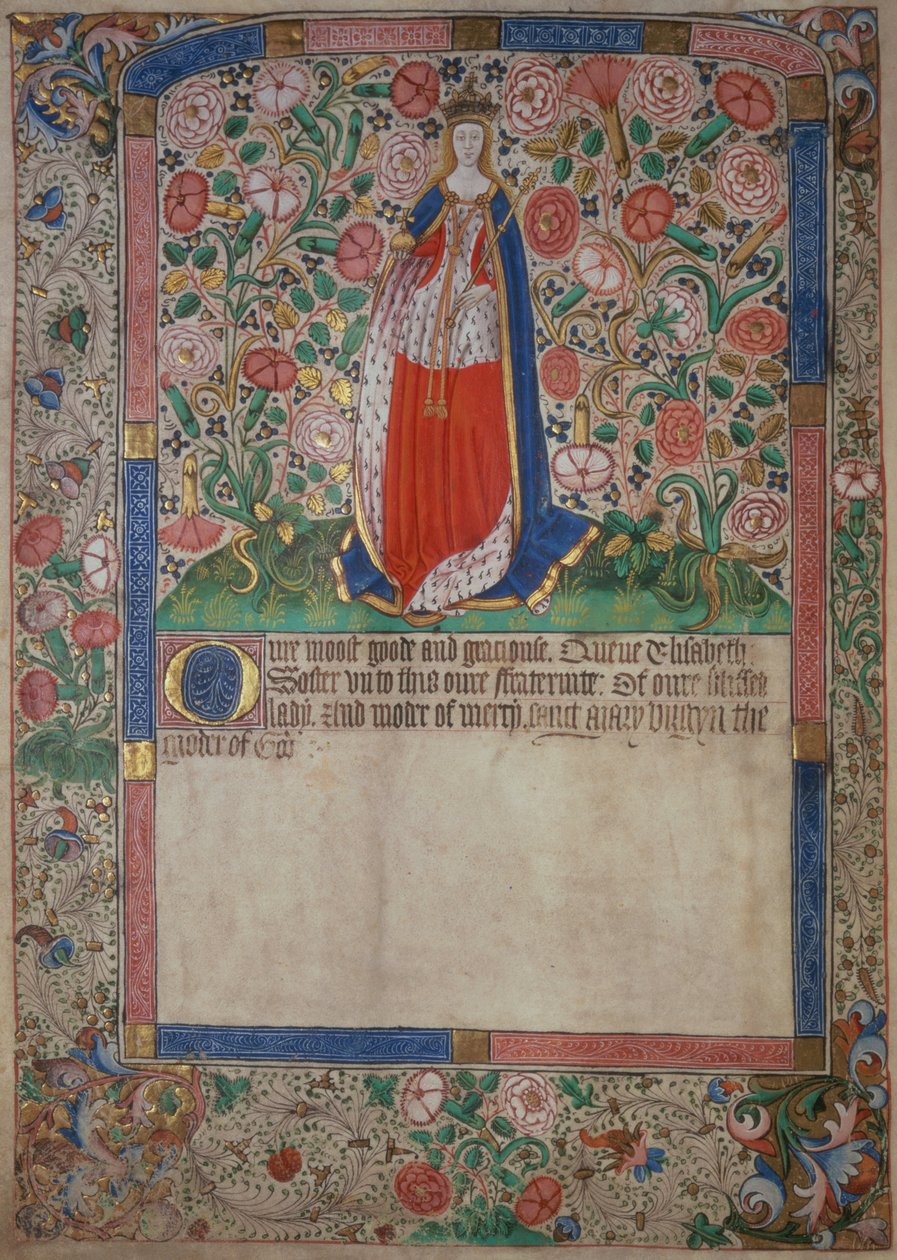 Elizabeth Woodville, Queen Consort of King Edward IV of England