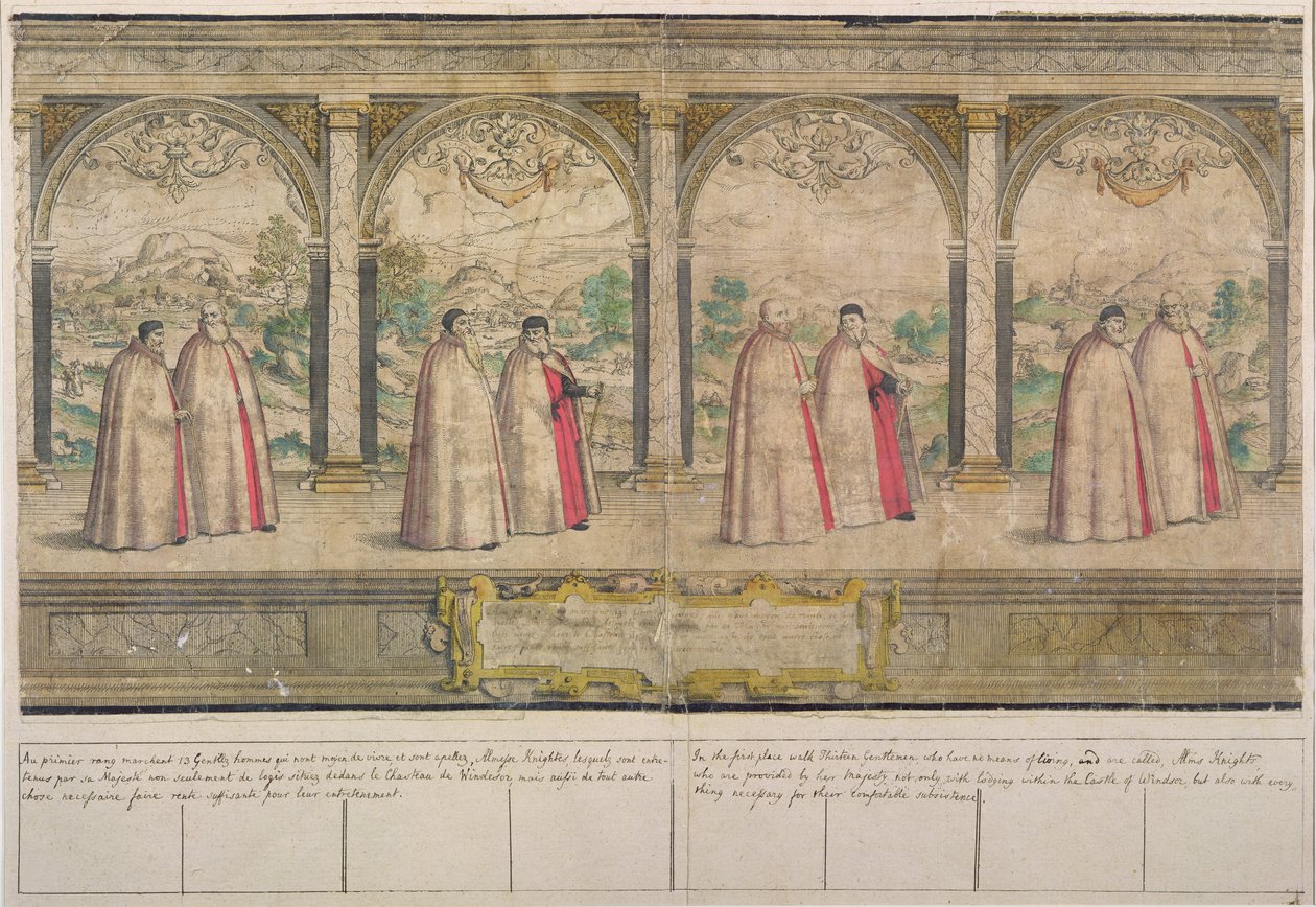 Imaginary Composite Procession of the Order of the Garter at Windsor ...
