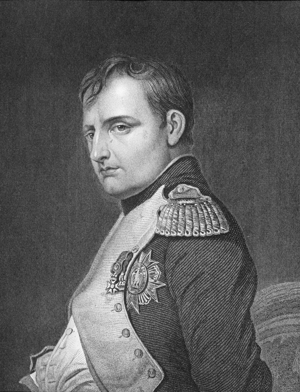 Portrait of Napoleon Bonaparte by English School