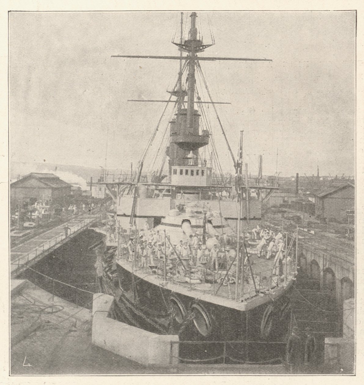 HMS Implacable, Commissioned by Prince Louis of Battenberg