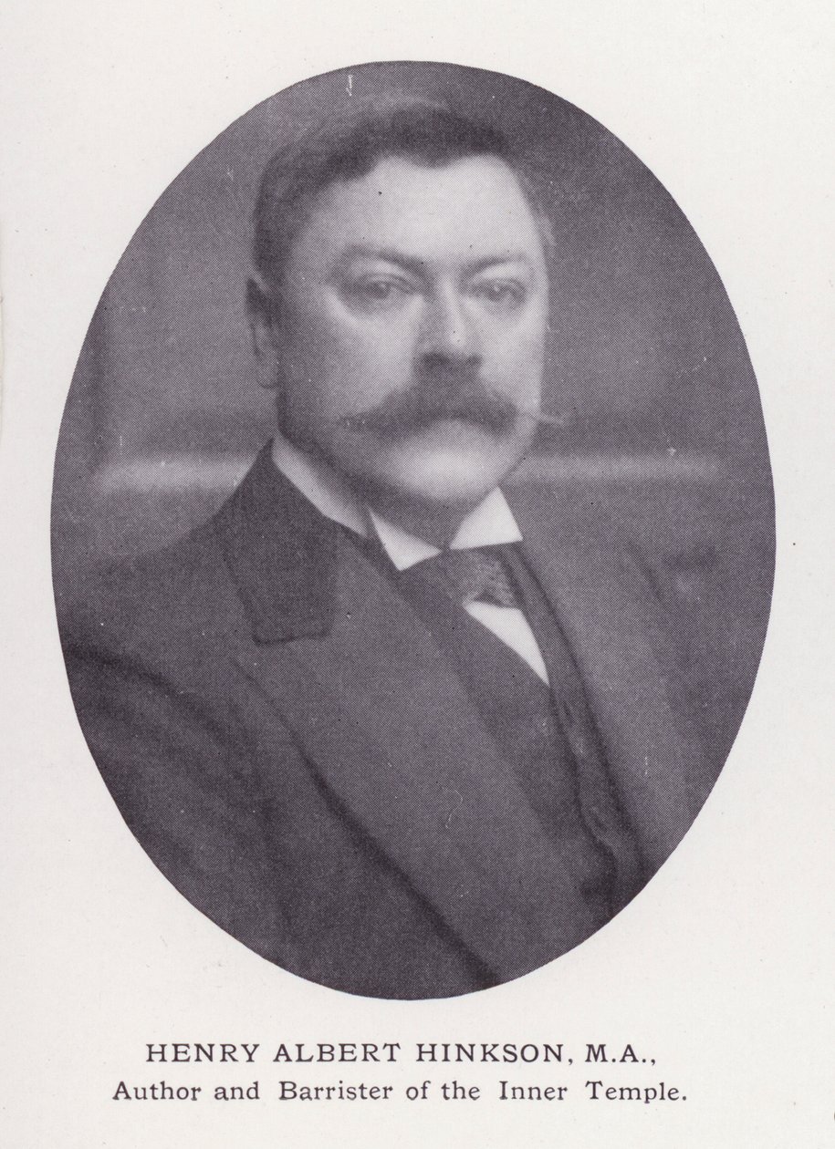 Prominent Men of London: Henry Albert Hinkson