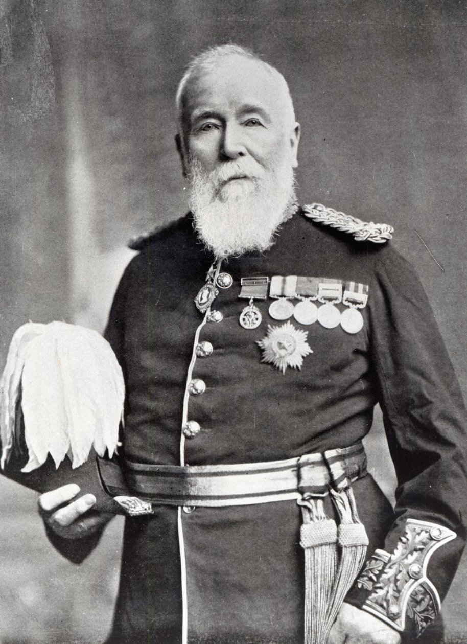 Sir Harry Burnett Lumsden by English Photographer