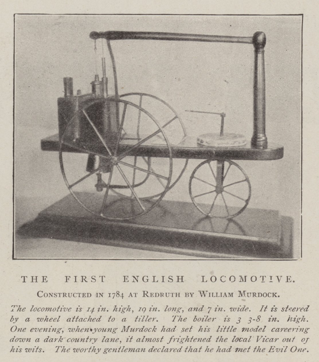 The First English Locomotive by English Photographer
