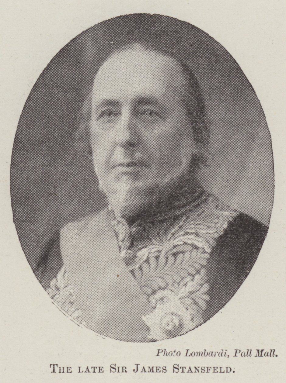 The late Sir James Stansfeld by English Photographer