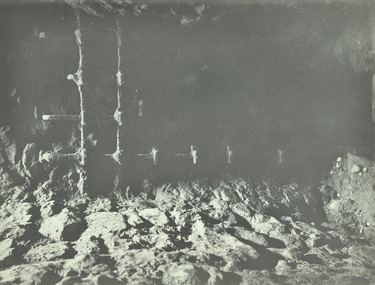 Tower of London: subterranean passages, 1899