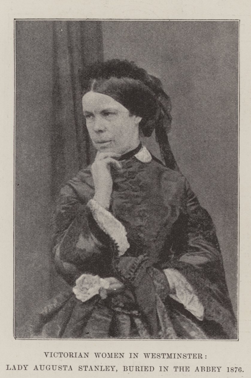 Victorian Women in Westminster, Lady Augusta Stanley, Buried in the ...