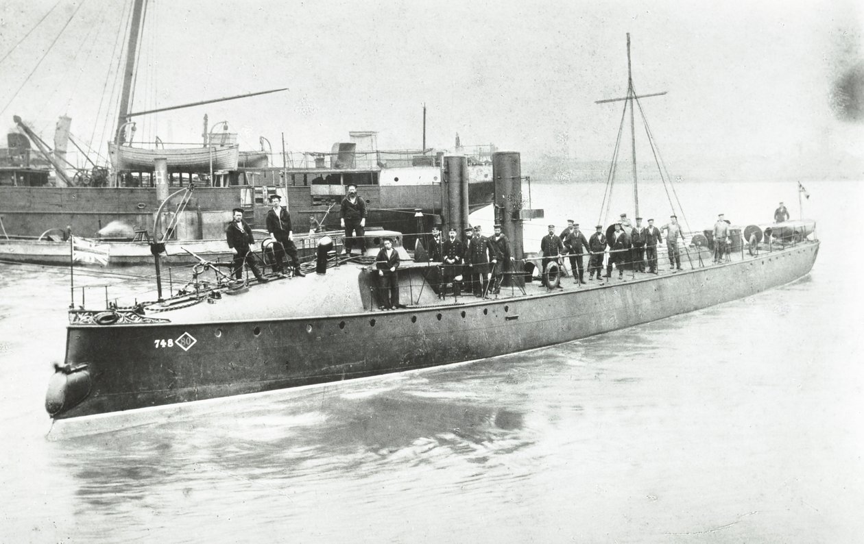 Yarrow and Company Shipbuilding Works, Isle of Dogs, Torpedo Boat No ...