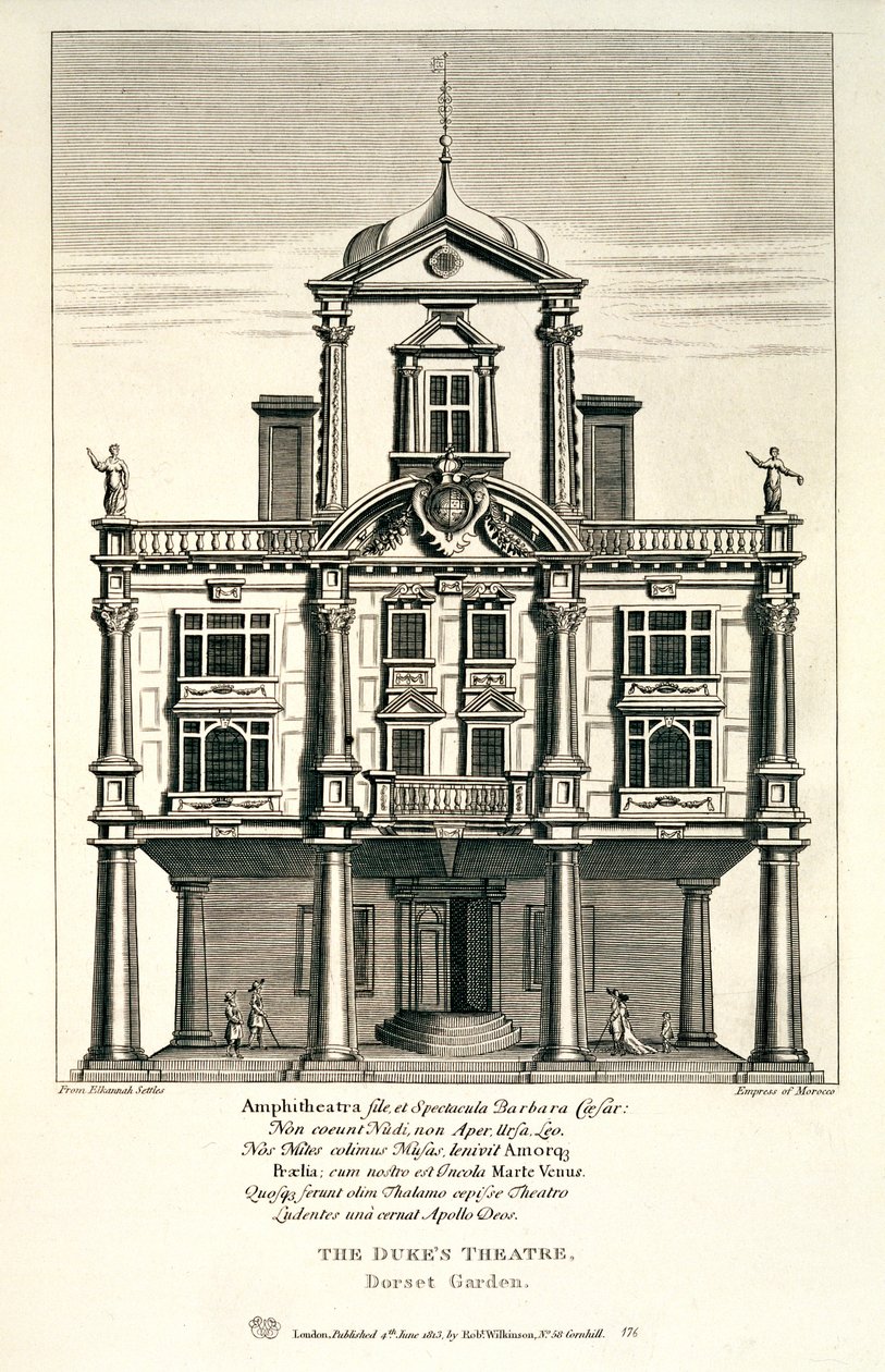 A Scene from Empress of Morocco by Elkanah Settle, 1813