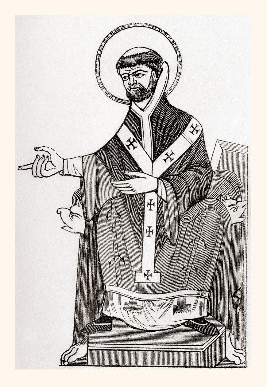Augustine of Canterbury, 6th century Catholic Benedictine monk who ...