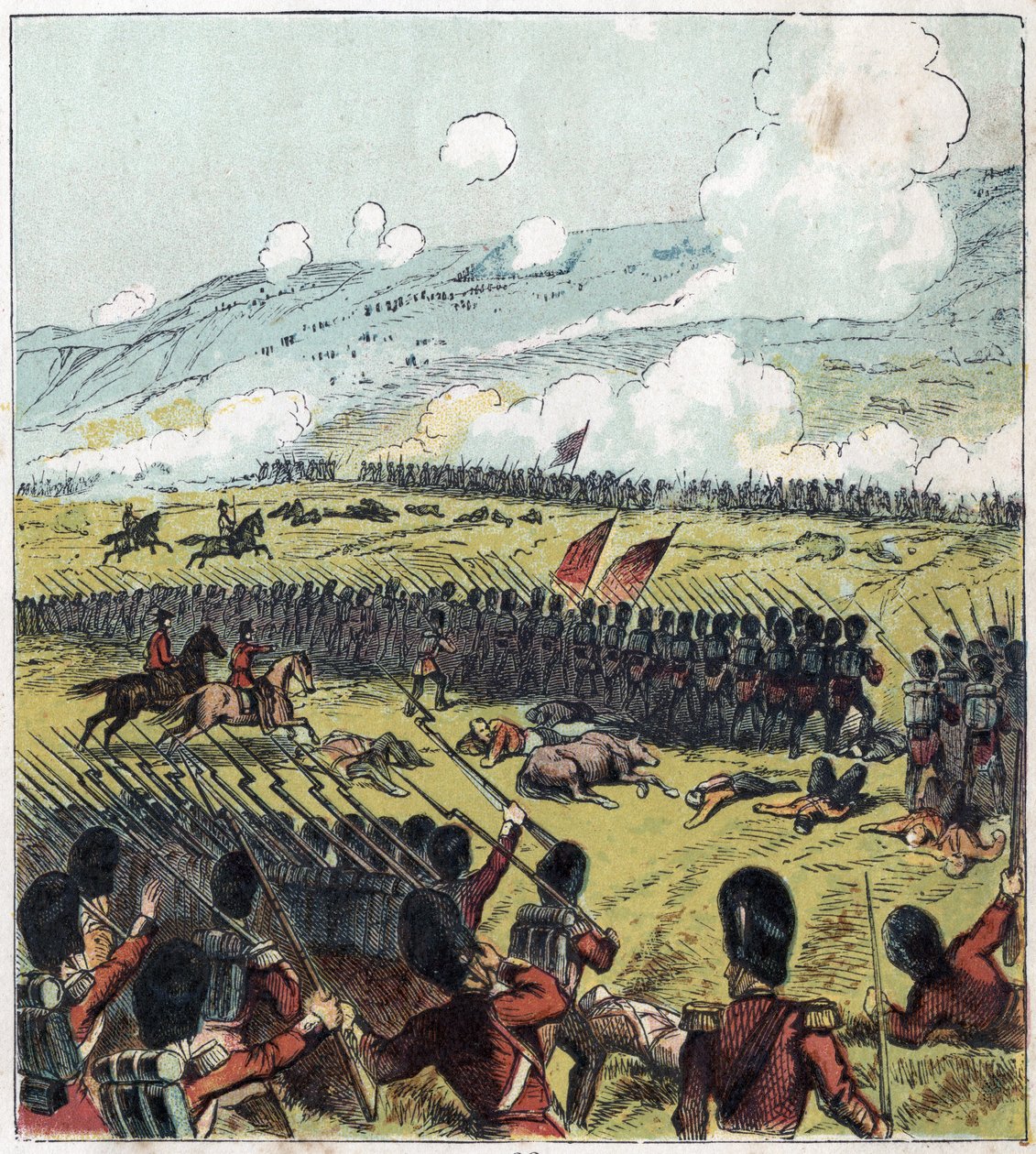 Crimean War (1853-1856): The Battle of Alma between the Russian army ...