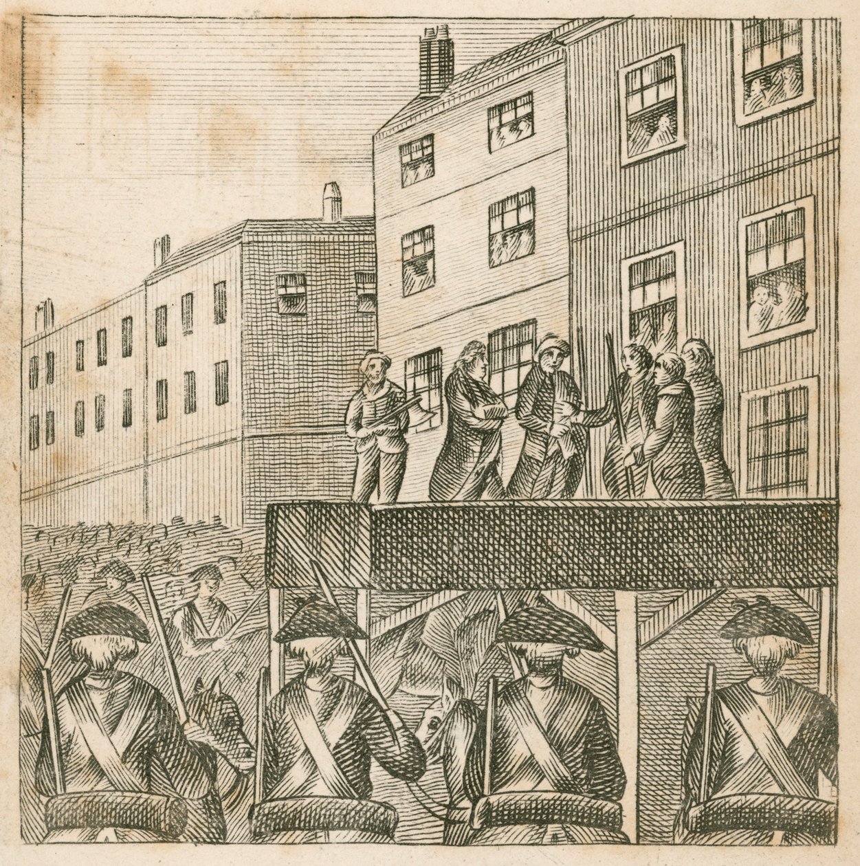 Execution of the Rebel Lords on Tower Hill, London