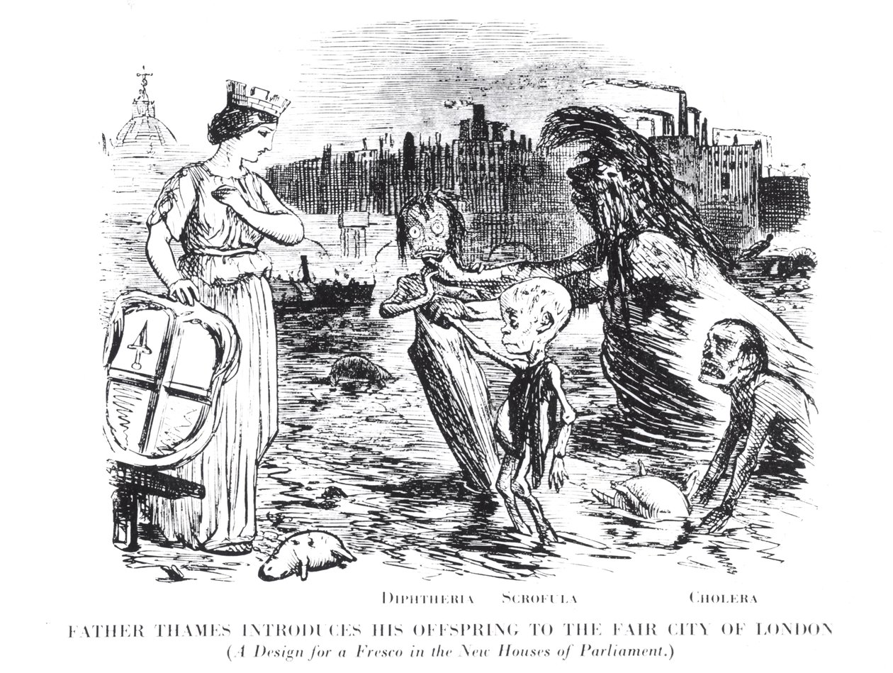 Father Thames Introduces his Offspring to the Fair City of London, a ...